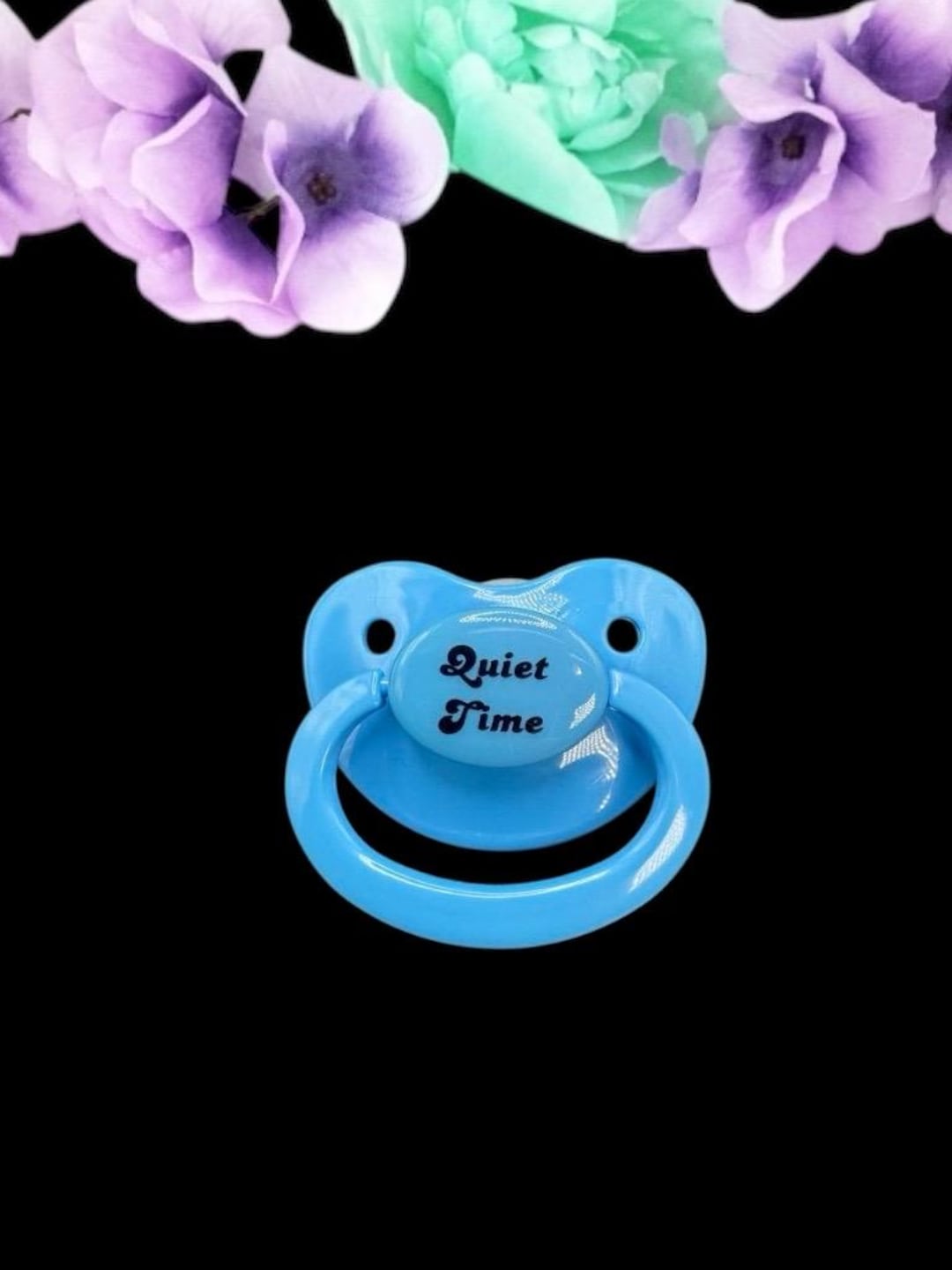 Quiet Time Adult Pacifier - ABDL Adult Baby Pacifier in Various Colors ...