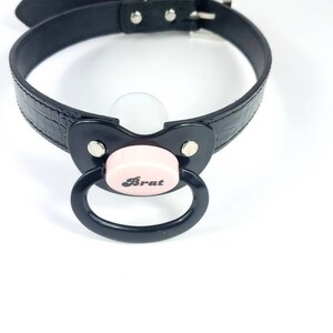 Brat Adult Pacifier Gag DDLG & ABDL Gag DDLG Pacifier Gag Adult Baby ...