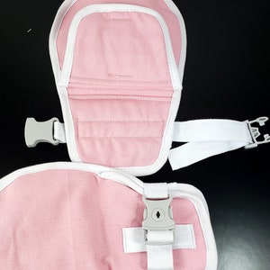 Pink Locking Hand Restraints ABDL Safety Mittens Pet Play - Etsy