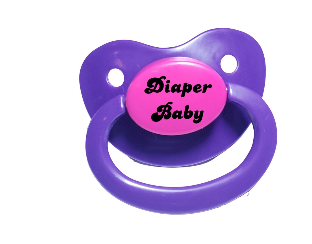 ABDL Adult Pacifier Diaper Baby ABDL Adult Baby Pacifier - Etsy