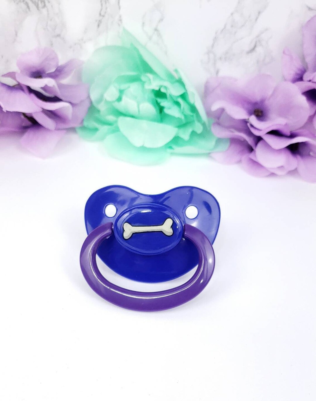 Dog Bone Adult Pacifier - Handmade ABDL Adult Baby Pacifier in Various ...