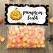Pumpkin Teeth Halloween Bag Topper - Candy Corn Treat Bag Top ...