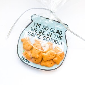Fish Bowl Valentine Printable - so Glad We're in the Same School ...