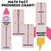 Large Math Fact Reward Chart - Math Fact Progress Chart - Rocket Math ...