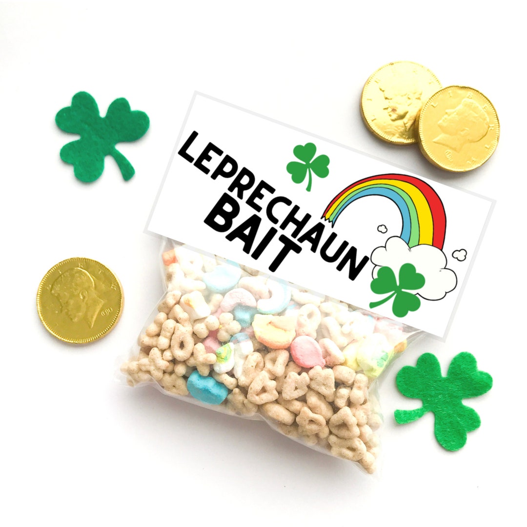 Leprechaun Bait Bag Topper - Lucky Charms Bag Topper - Tag - St ...
