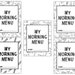 Morning Menu Printable Cover Bundle - Homeschool Menu Cover Download ...