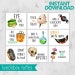 Halloween Lunchbox Notes - 45 Lunch Box Card - Printable Instant ...