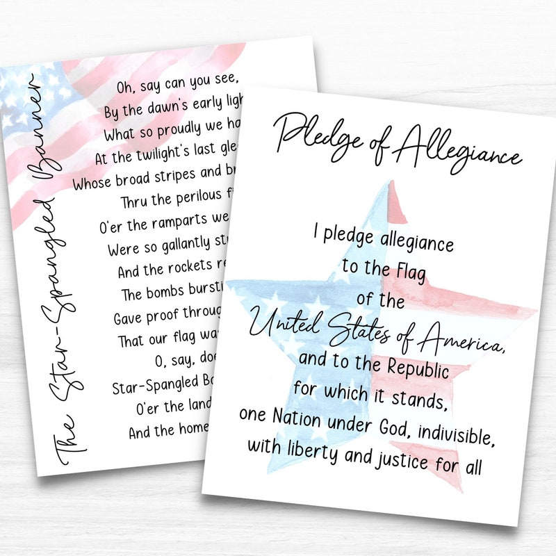 The National Anthem - Etsy