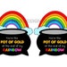 Printable You're the Pot of Gold at the End of My Rainbow - Gold Coin ...