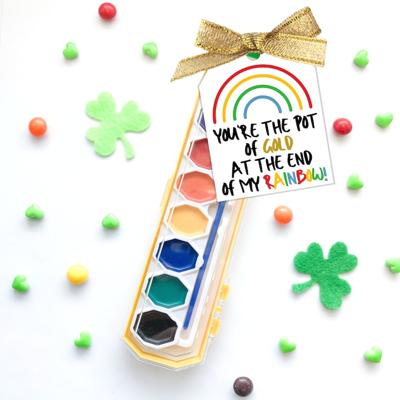 You Are the Pot of Gold at the End of My Rainbow Tag St. | Etsy