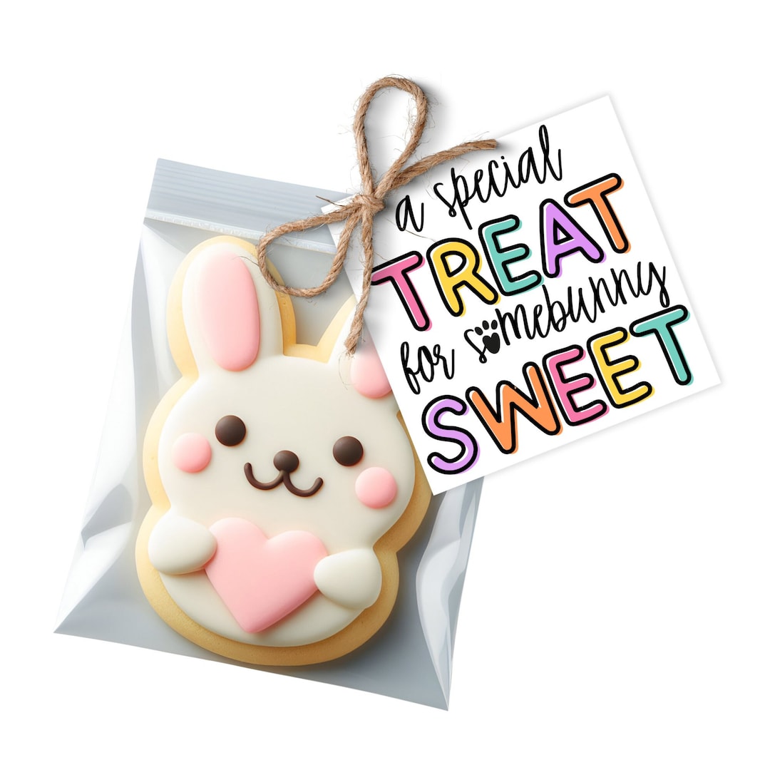 Printable 2 & 2.5" Gift Tag - Cookie Tag - A Special Treat for ...