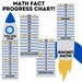 Large Math Fact Reward Chart Math Fact Progress Chart Rocket Math Chart ...