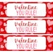Printable Ruler Valentine Valentine, You Rule Ruler Valentine's Day ...