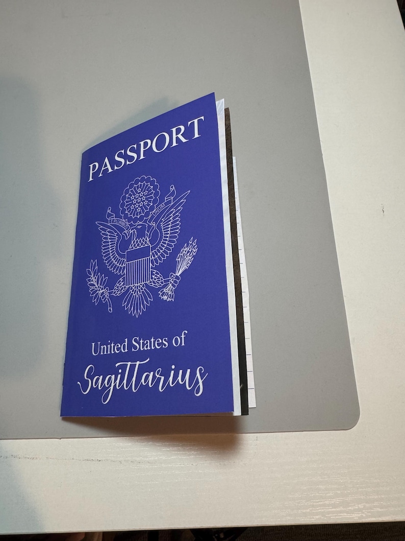 Editable Bachelorette Party Passport Template: Last Fling Keepsake ...