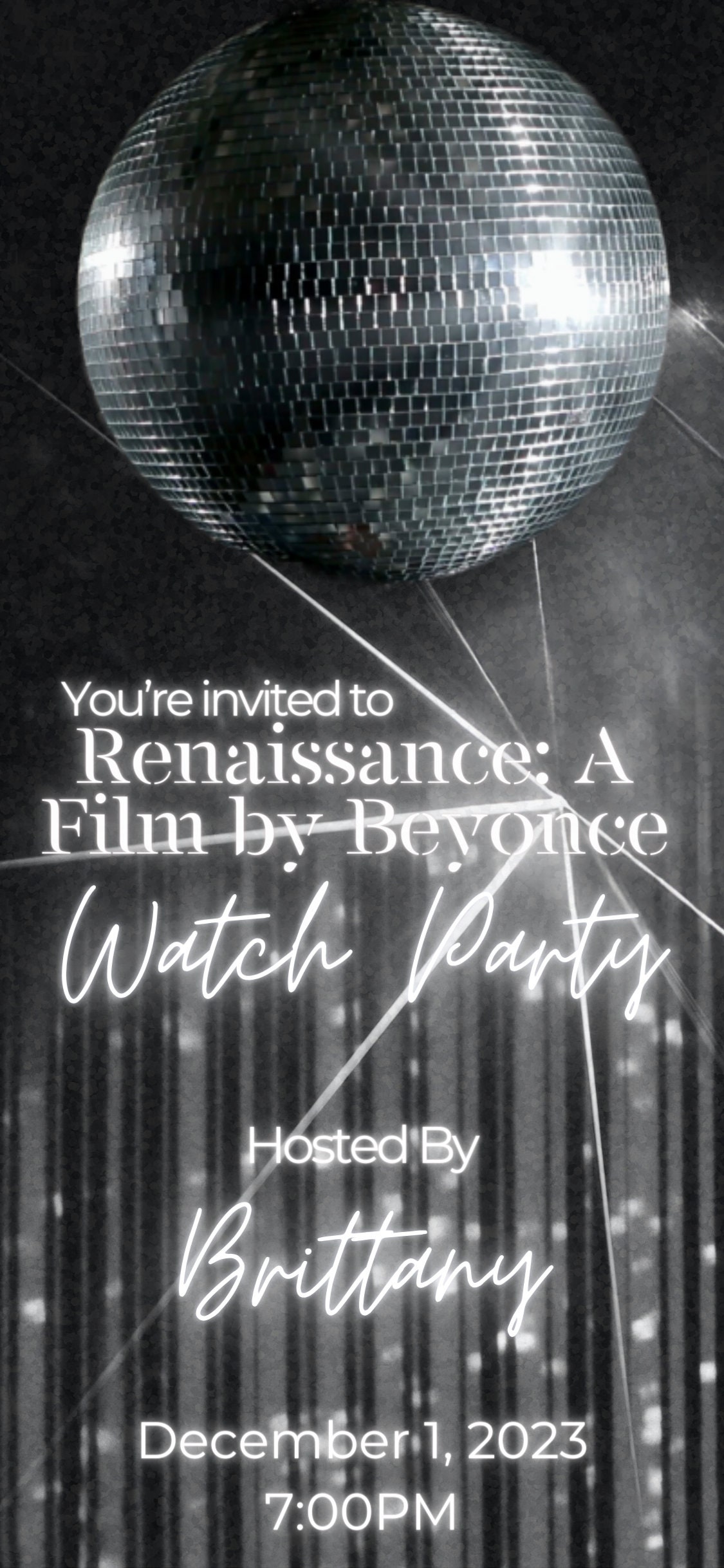 Animated Renaissance Birthday Party Invitation, Renaissance Party ...