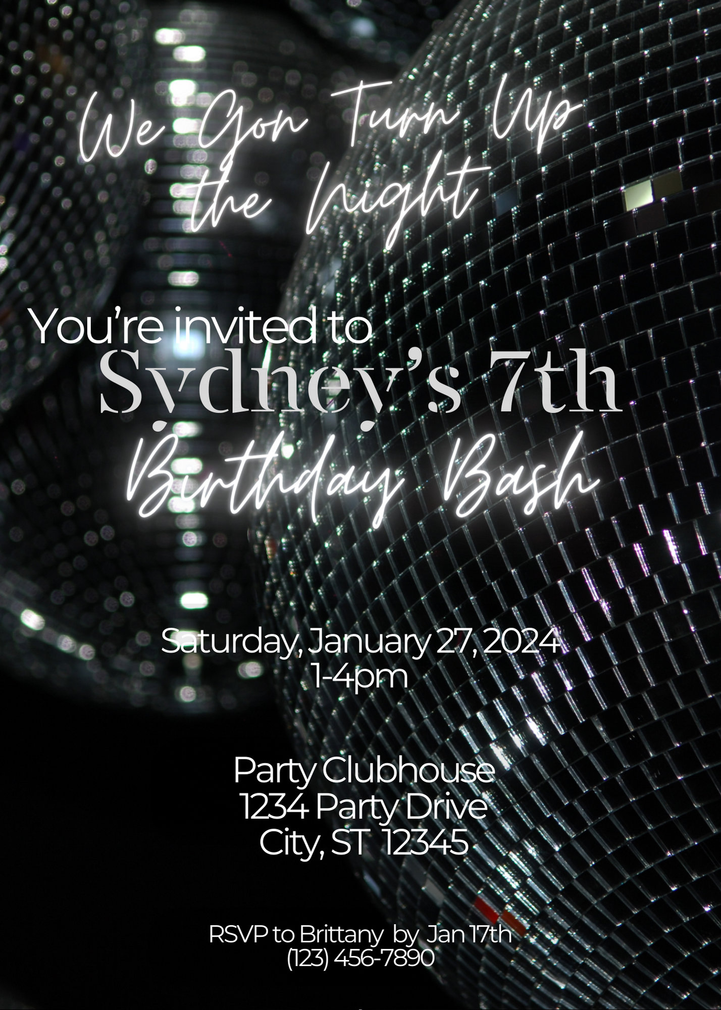 Beyonce Party Invitation, Renaissance Birthday Party Invitation ...