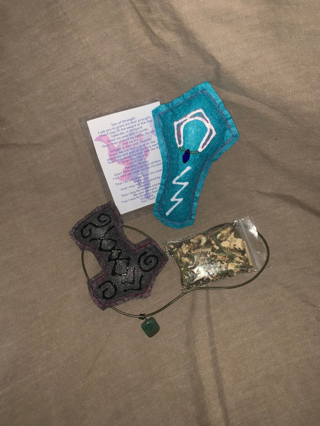 Thor Kit/strength Kit/ Norse Deity Kit - Etsy