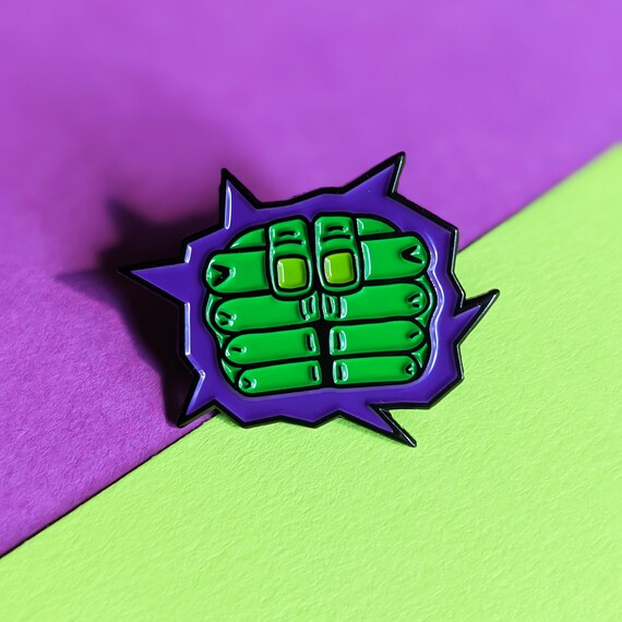 Hulk Smash Soft Enamel Pin - Etsy