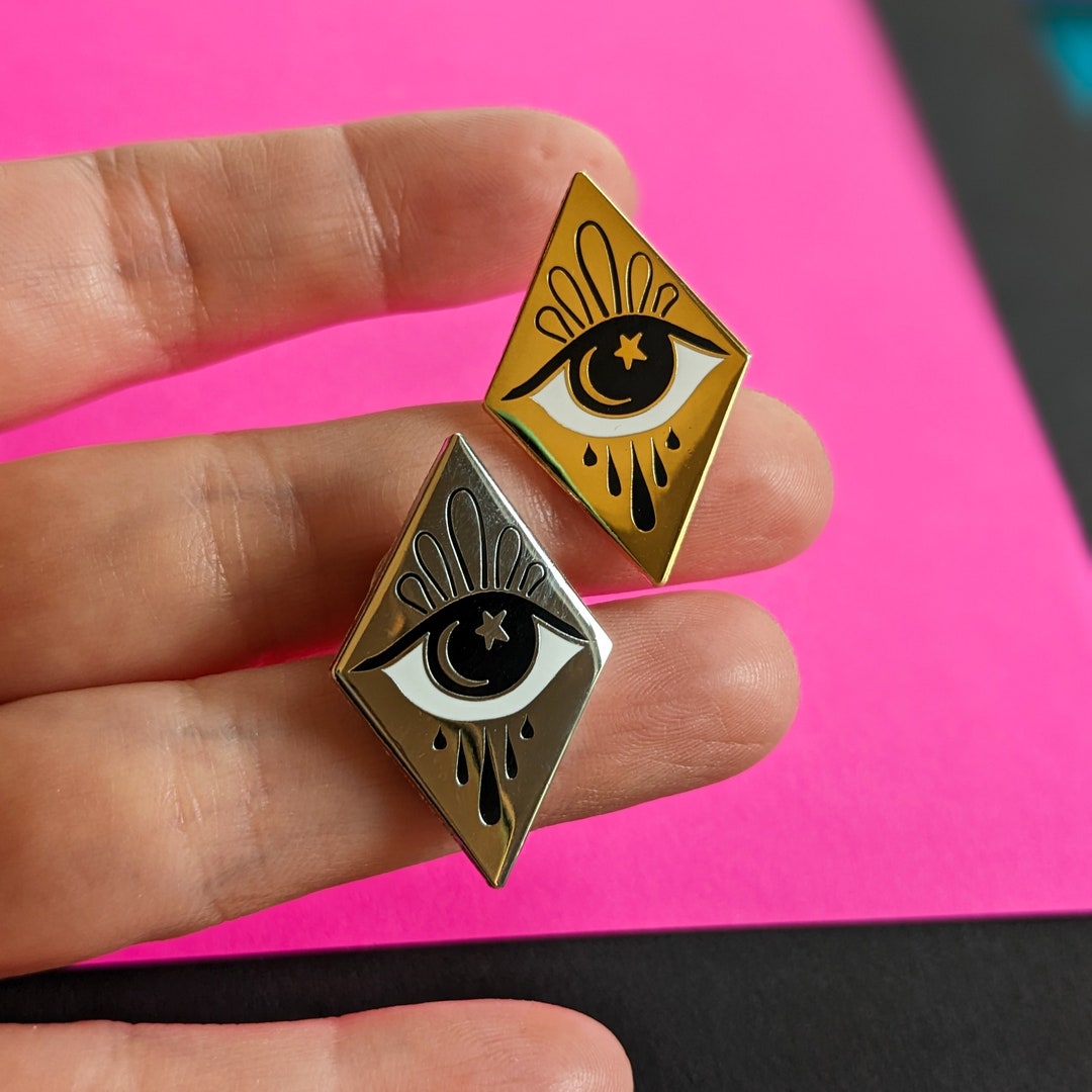 Eye of Protection Hard Enamel Pin - Etsy