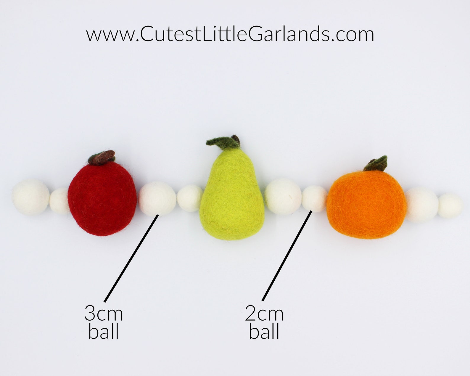 Felt Fruit Felted Fruit Felt Apples Felt Oranges Felt | Etsy