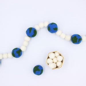 Felt Earth Globes | Felted Globe Balls | Felted Earth Balls| DIY Earth ...