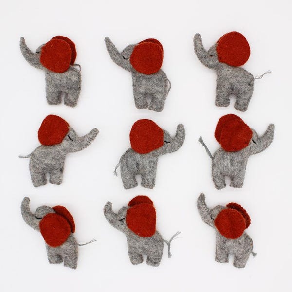 Elephant Garland - Etsy