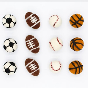 Felt Footballs | Felt Footballs Felt Baseballs Felt Soccer Balls Felt ...