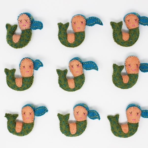 Felt Mermaid - Etsy