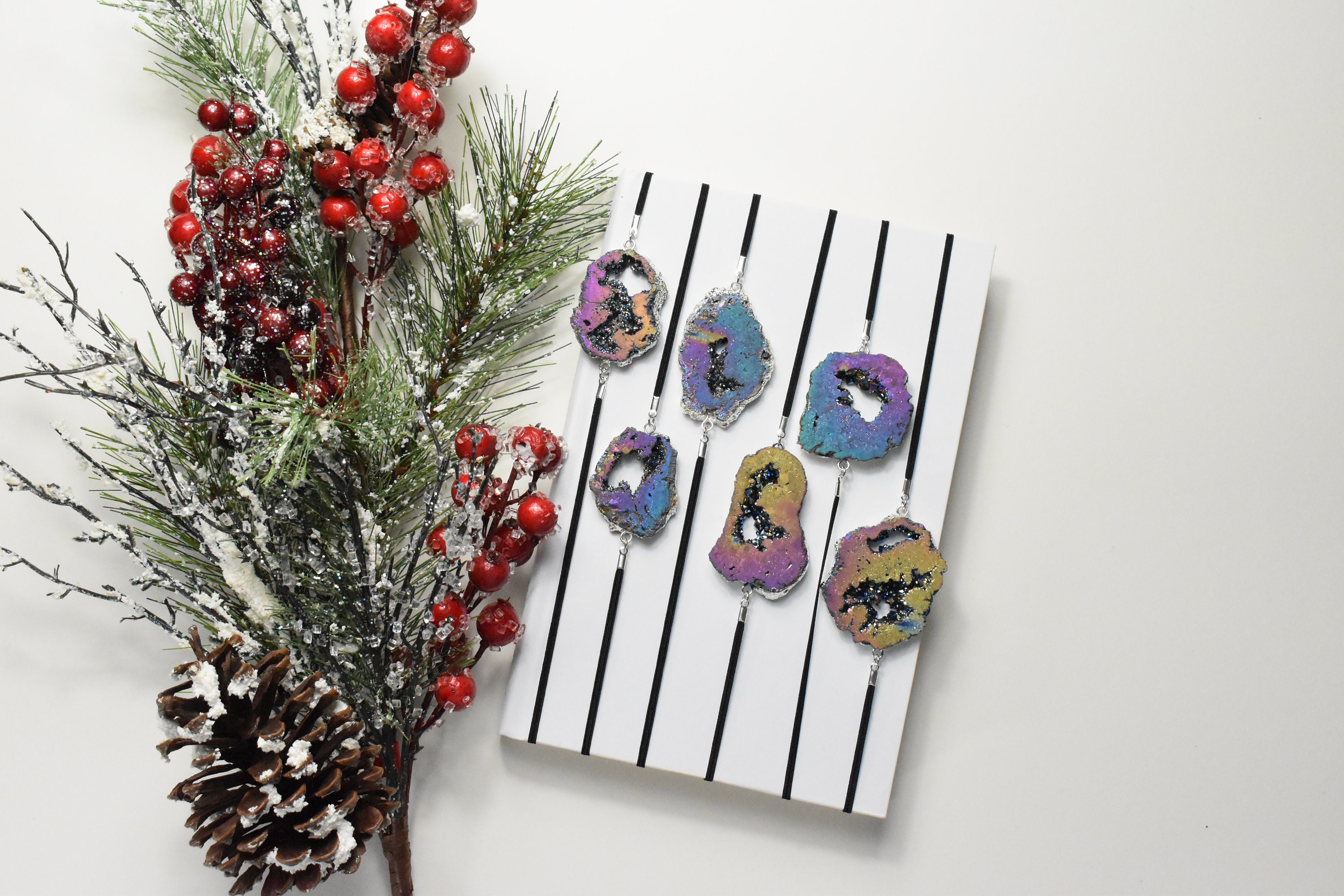 Rainbow Geode Artmark