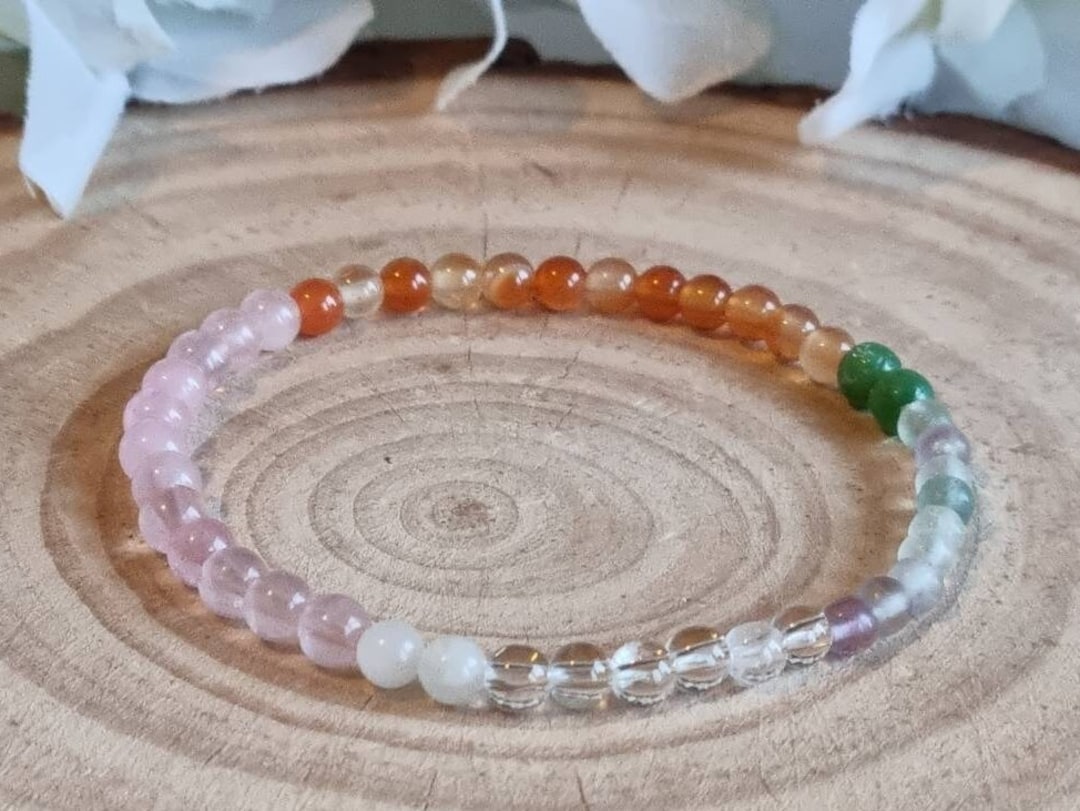 PCOS Bracelet for Hormone Balancing and Fertility With 4mm Healing ...