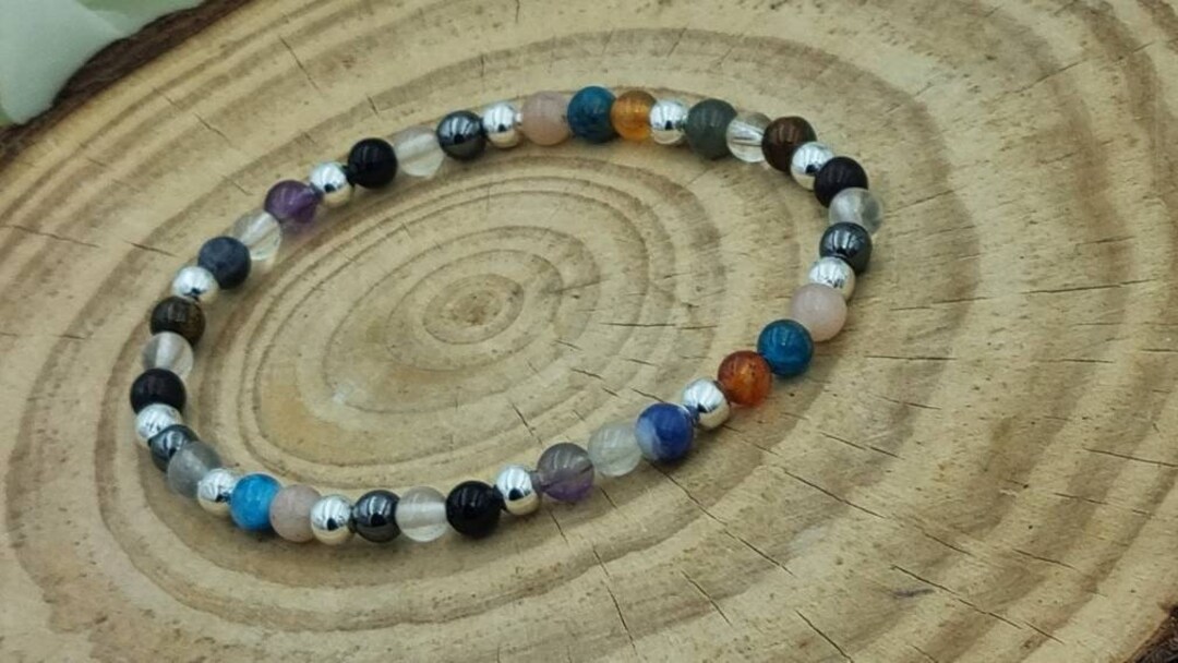 Weight Management Healing Energy Crystal Bracelet for Detox, Genuine ...