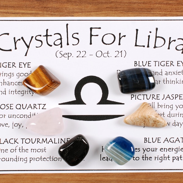 Libra Crystals - Etsy