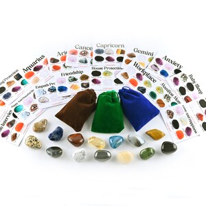 Job Success Crystals Set, Career Success Crystals, Healing Crystals ...