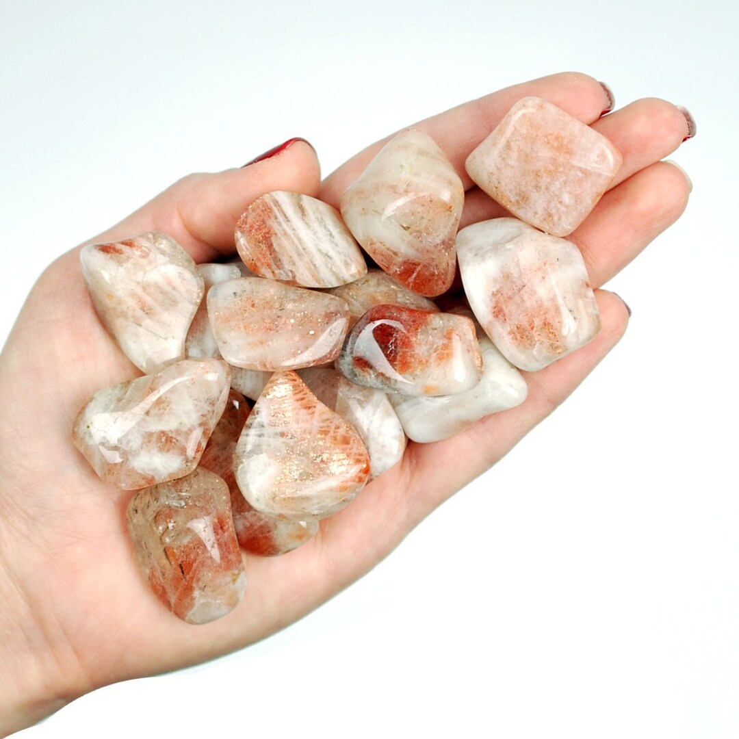 Sunstone Tumbled Stone Sunstone Tumbled Stones Crystals - Etsy