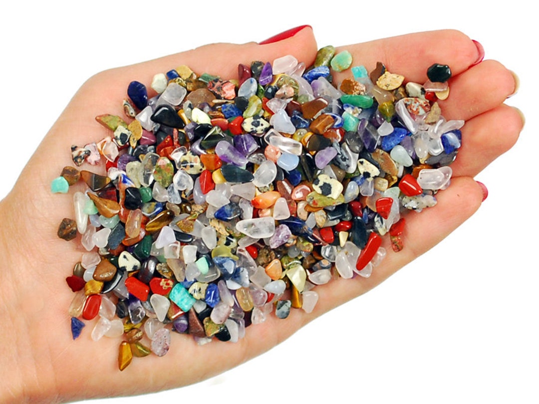 Mini Mixed Chip Stones Mix Small Tumbled Stones Craft - Etsy