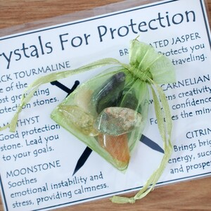 Protection Crystal Set Protection Crystals Set Crystals for | Etsy