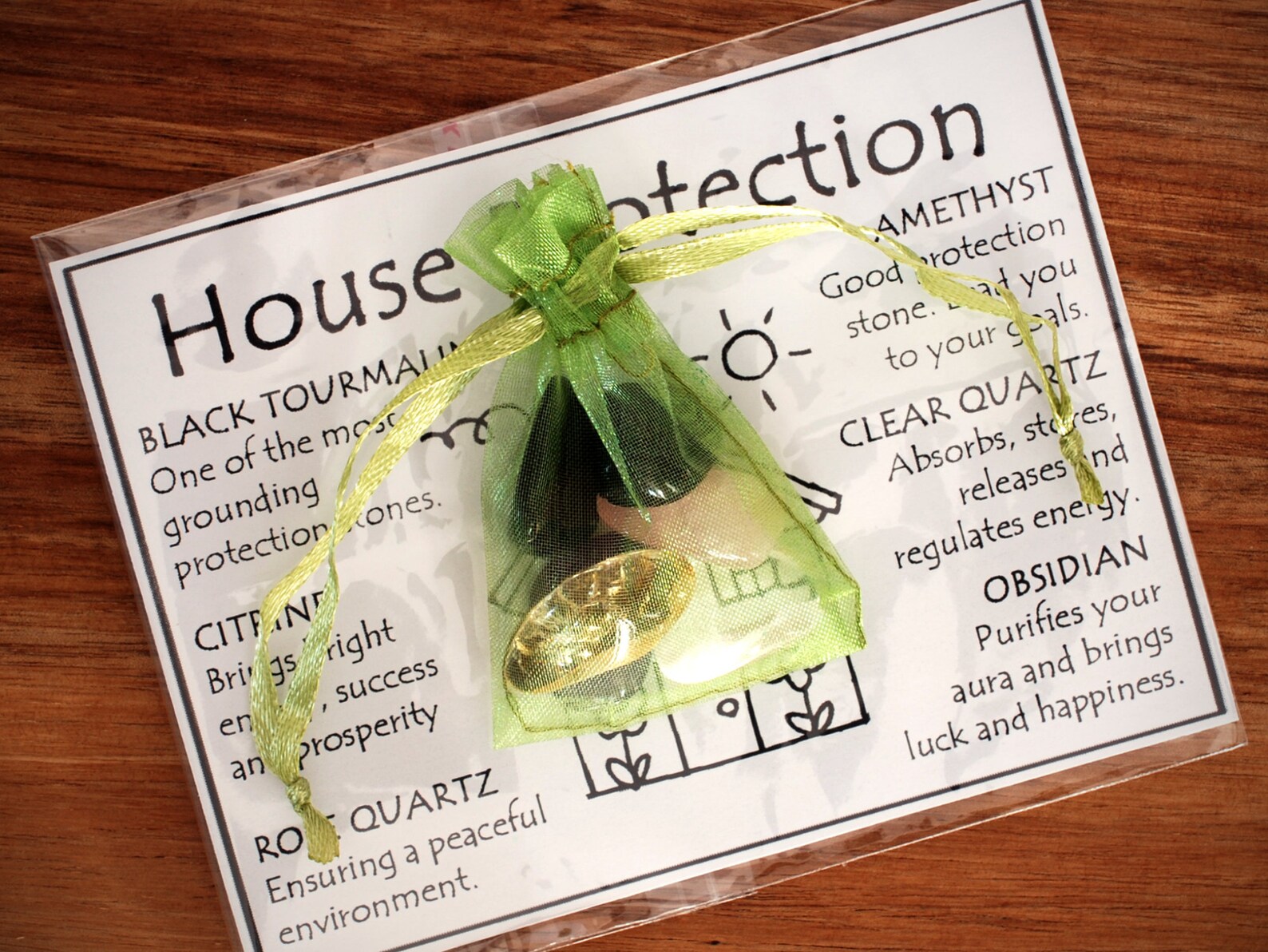 House Protection Crystals Set House Protection Protection - Etsy