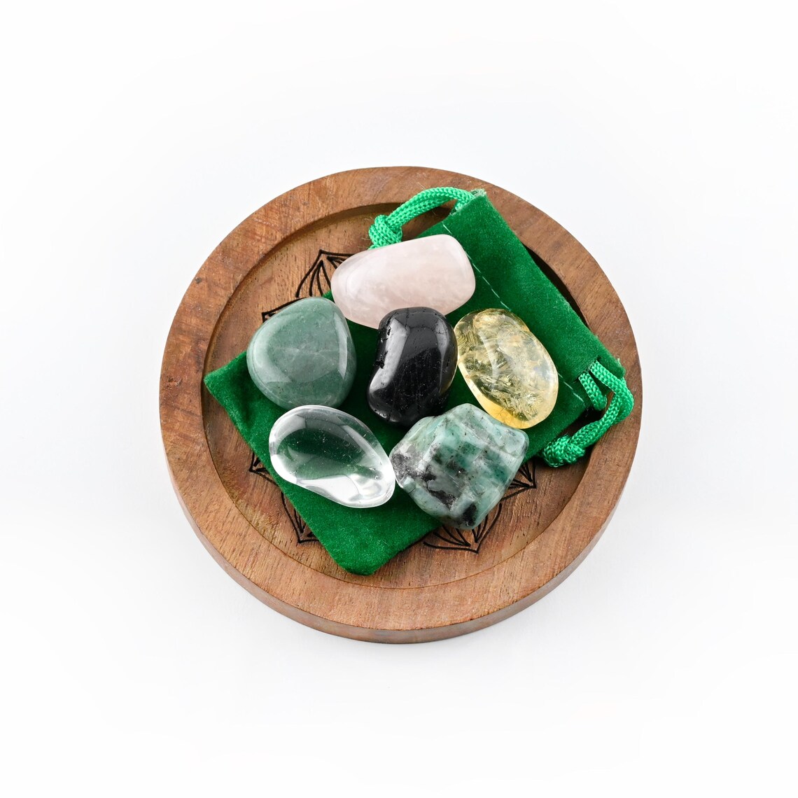 Taurus Crystals Set, Abundance and Stability, Gift for Crystal Lovers ...