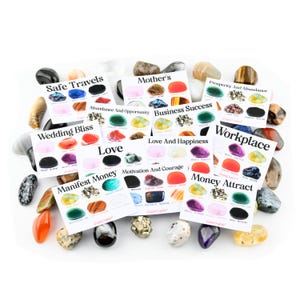 Love and Relationship Crystals Set, Love Crystals Set, Healing Crystals ...