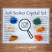 Job Seeker Crystal Set, Job Seeker Crystals Set, Jobseekers Crystals ...