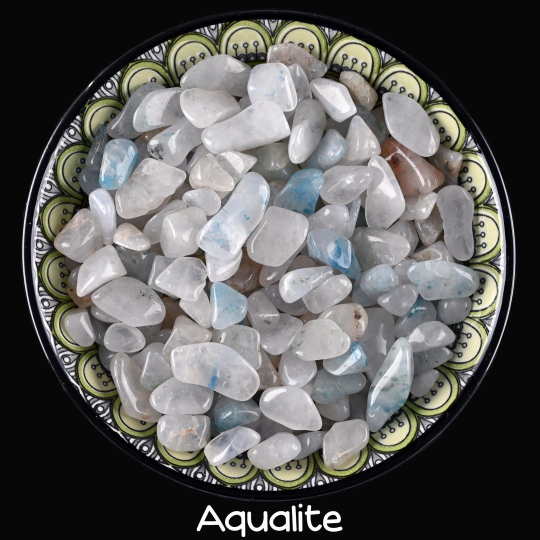 Aqualite Chip Stones, Aqualite Tumbled Stones, Chips Aqualite, Aqualite, Zodiac Signs Leo, Aries ...