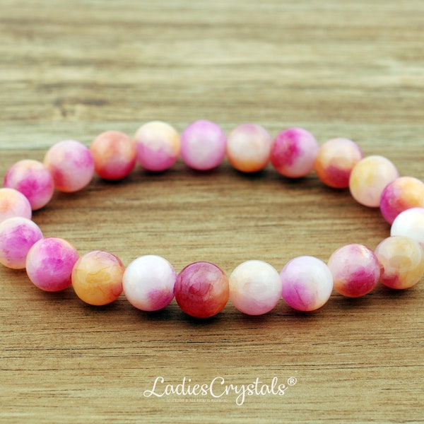 Pink Banded Agate - Etsy