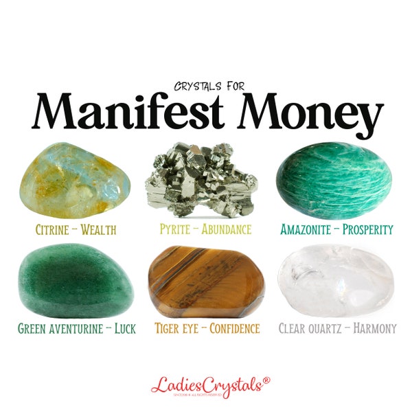 Crystals Money - Etsy