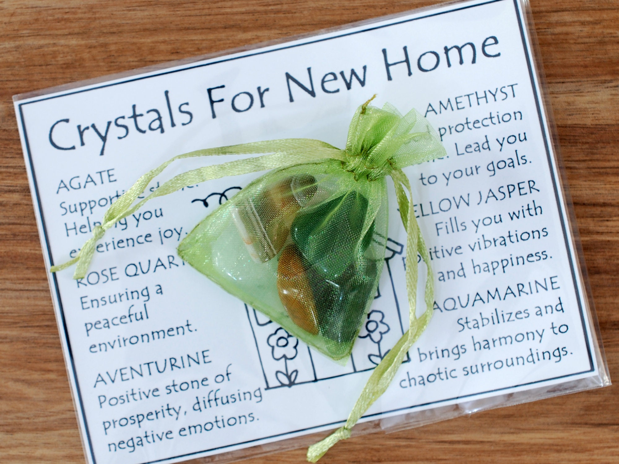 Crystals for New Home New Home Crystal Set New Home | Etsy
