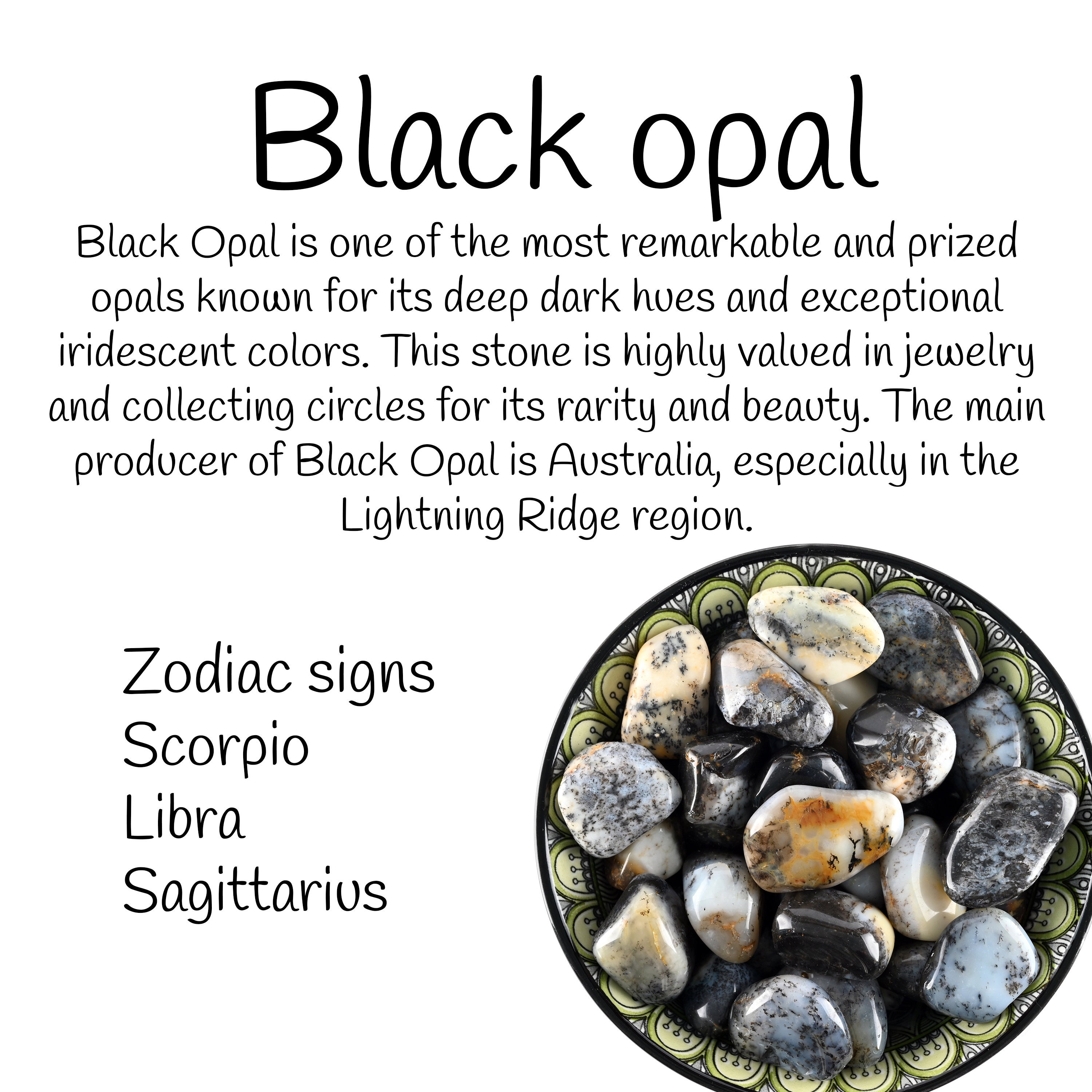 Black opal zodiac 60 photos - Astrologytoyou.com