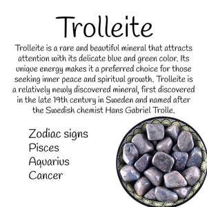 Trolleite Tumbled Stone, Trolleite Stones, Trolleite Crystals, Zodiac ...