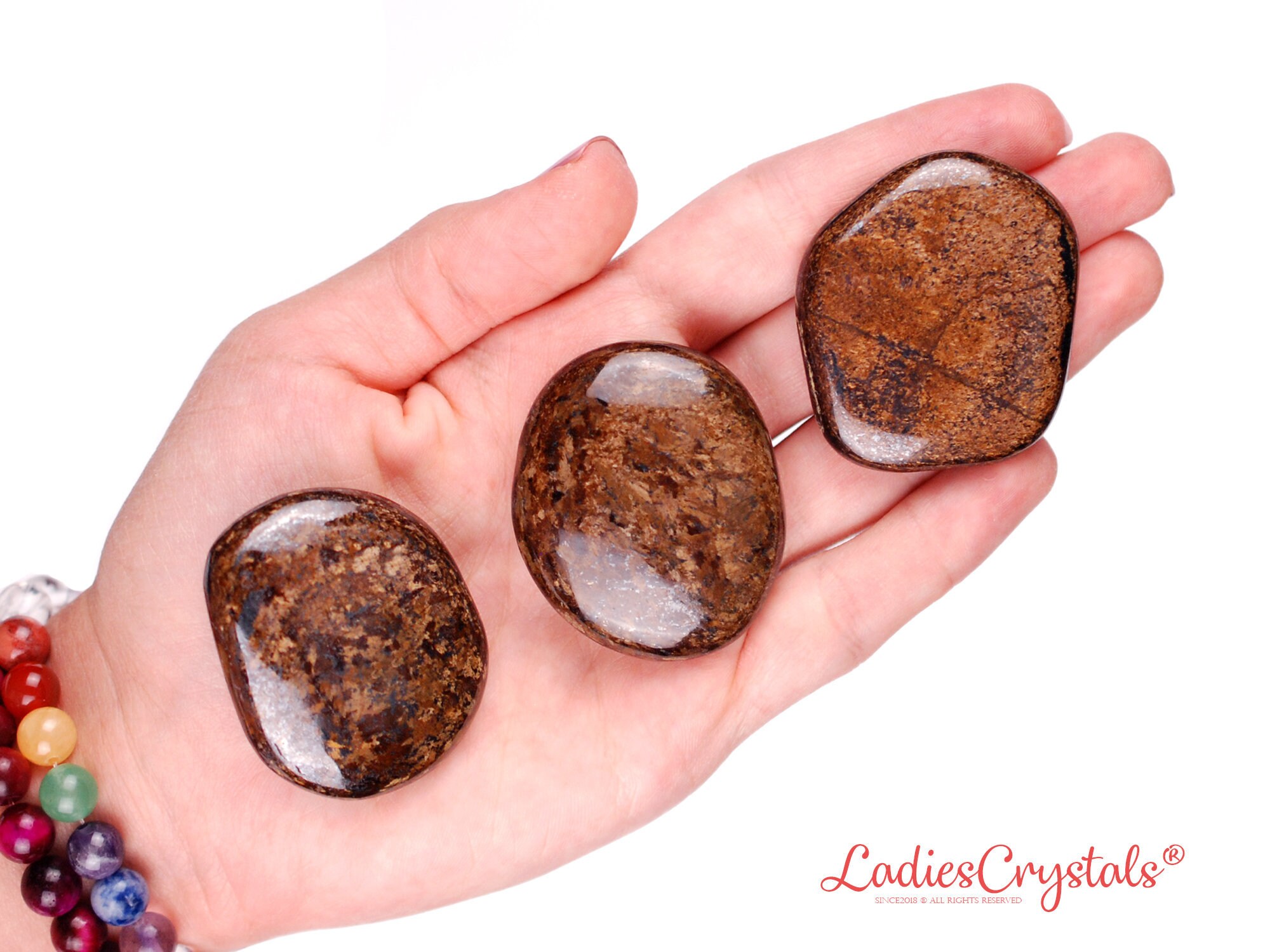 Bronzite Palm Stone Bronzite Smooth Stones Palm Stones - Etsy