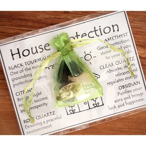 House Protection Crystal Set, House Protection Crystals, Metaphysical ...