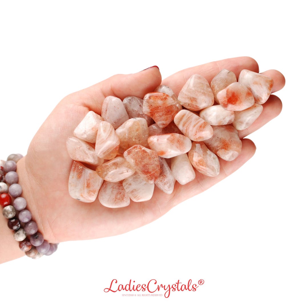 Sunstone Tumbled Stone, Sunstone, Tumbled Stones, Crystals, Stones ...