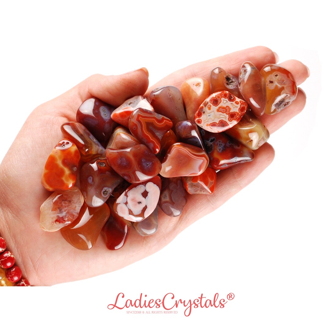 Agate Mozamsbique Tumbled Stone, Agate Mozambique, Tumbled Stones ...